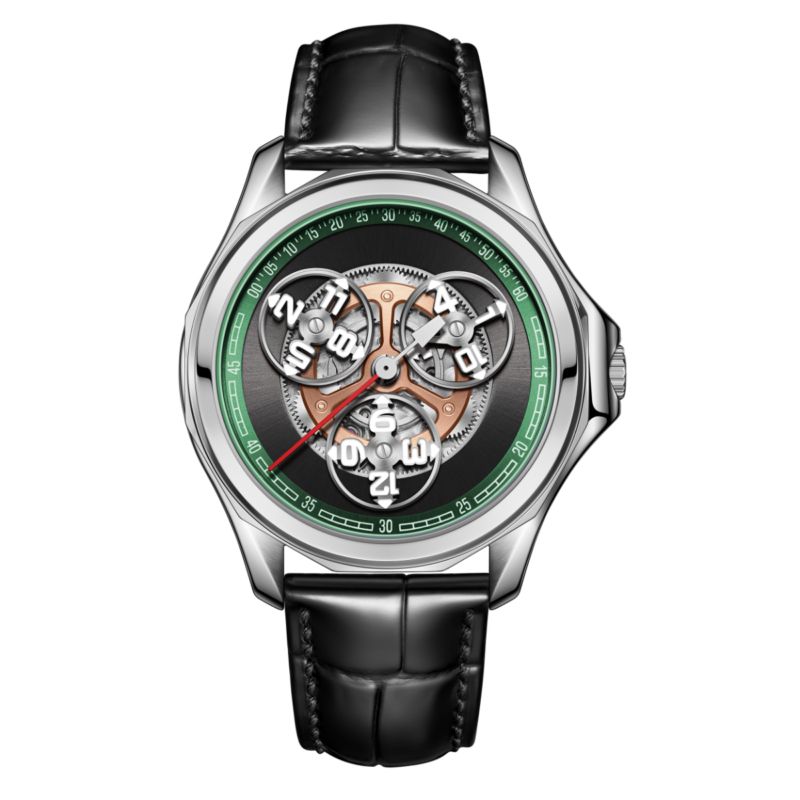 OBLVLO Stars Wheel Mechanical Automatic Mens Super Luminous Leather ...