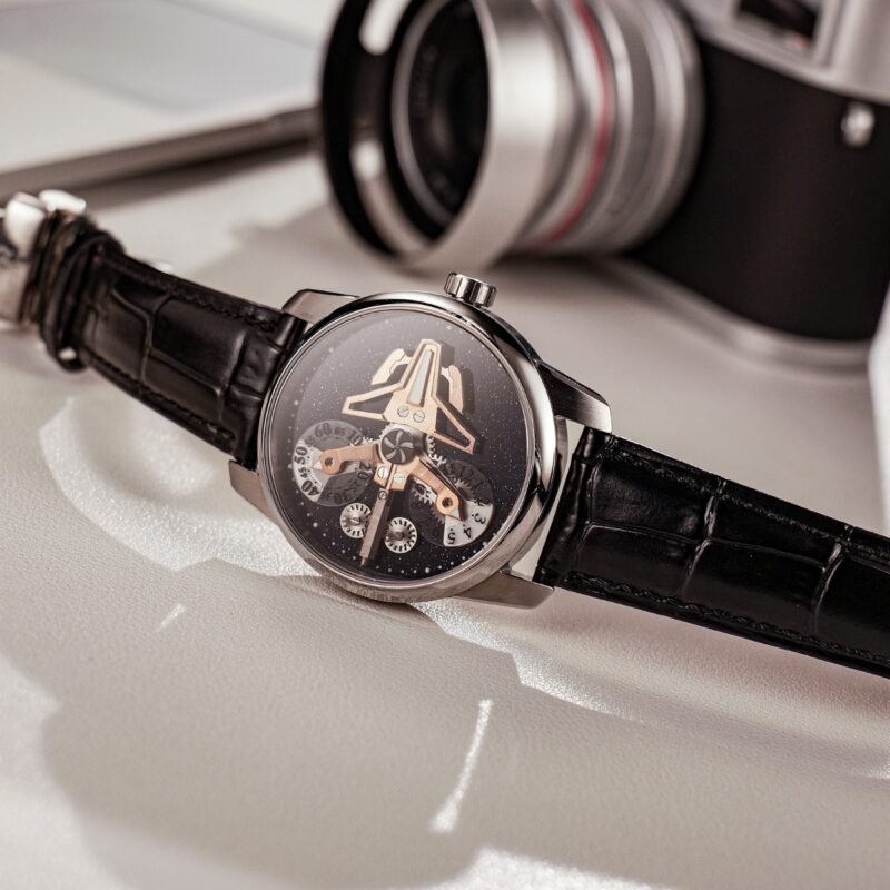 OBLVLO Creative Airplane Dial Mens Self-Winding Automatic Stainless ...