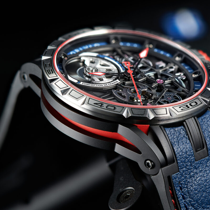 LM Series,42mm,Blue Rubber Strap,Blue Dial LM-TLBL