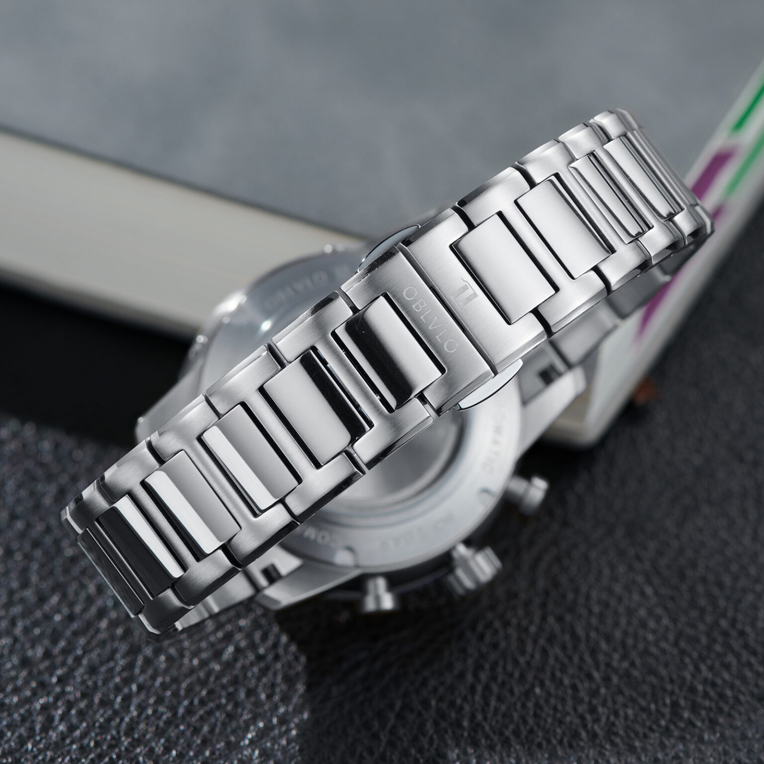 IM Series,42mm,Steel Strap,Steel Bezel,Black Dial IM-MUT-MP-SS-YBBL